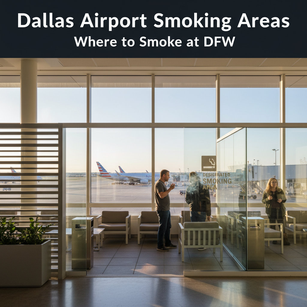 Dallas Airport Smoking Areas Where to Smoke at DFW - Airport Guides World
